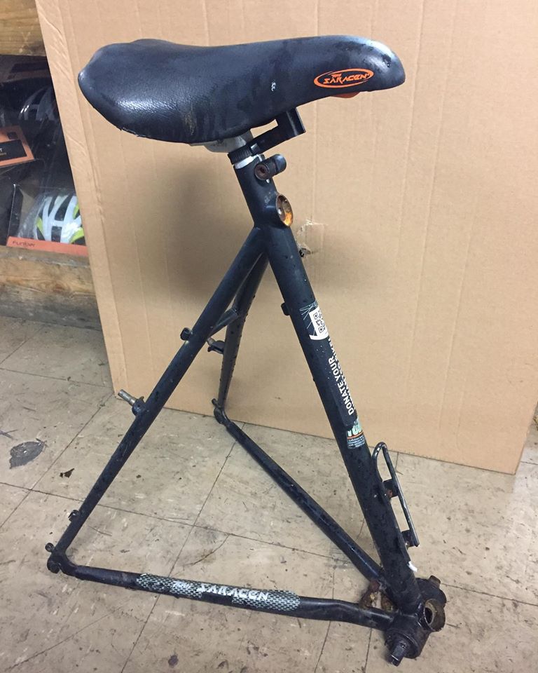 Introducing BBP’s very own bike stools!! - Bristol Bike Project